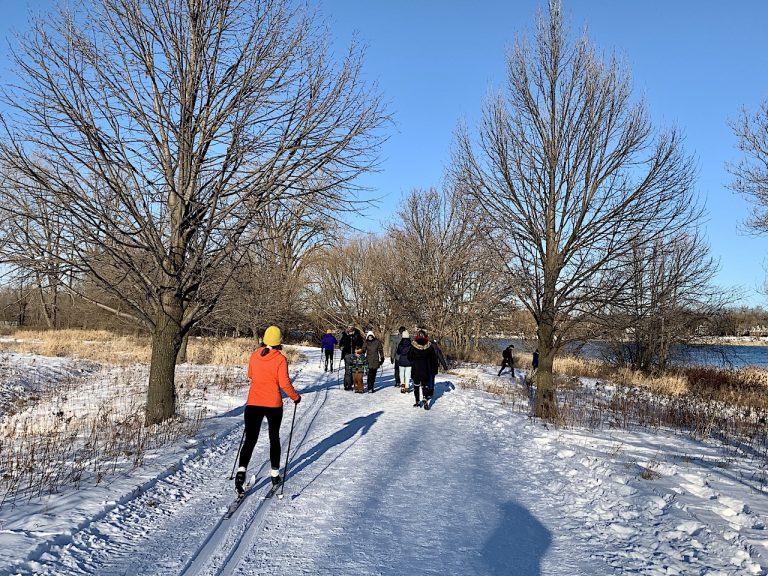 Le parc national des îles-de-Boucherville en hiver | LM Le Québec
